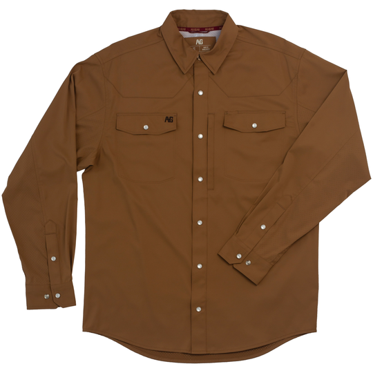 Stockyard Ranch Shirt, Breathable, Pearl Snaps, All Day Comfort, Farm ...